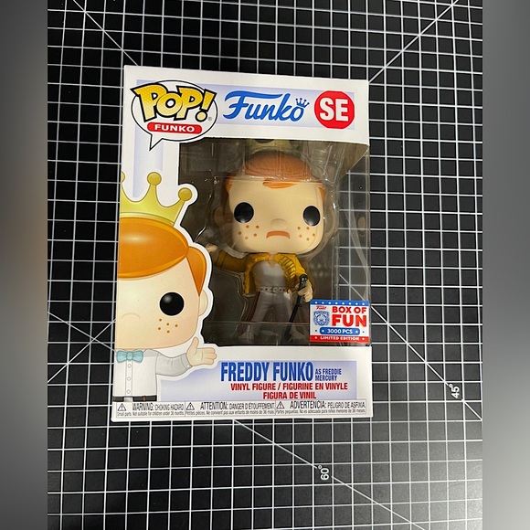 Funko | Toys | Freddy Mercury Funko Pop Fundays Box Of Fun Exclusive Le ...